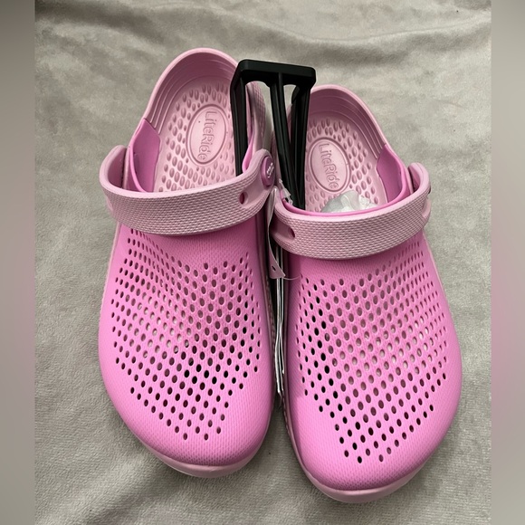 CROCS | Shoes | Crocs 2702 Literide 360 Girls Summer Slip On Clog Taffy ...